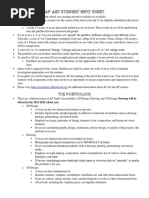 AP 2-D Art Portfolio Score 5 Examples | PDF | Composition (Visual Arts)