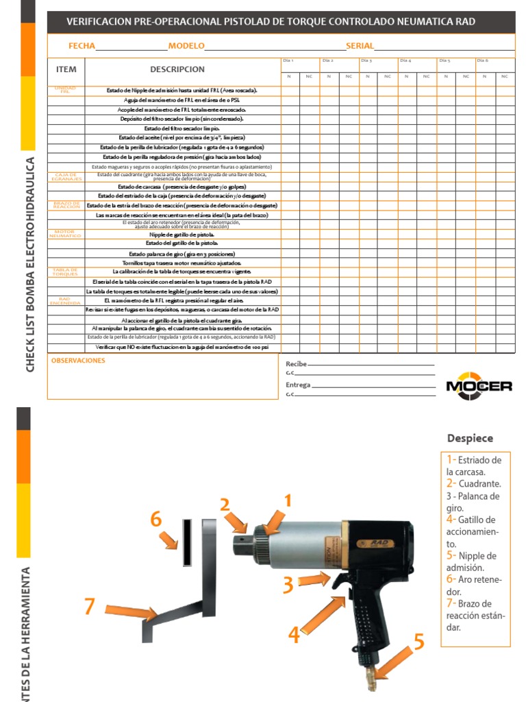 Dokumen - Tips - Check List Bomba El Check List Bomba Electrohidraulica ...