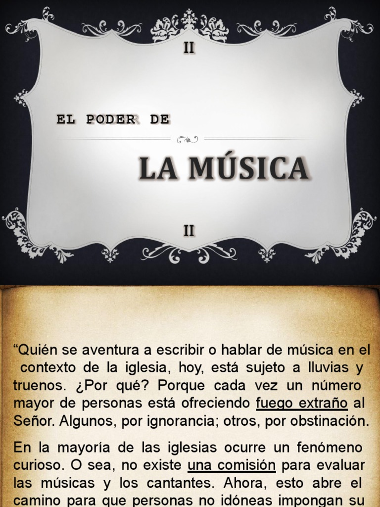 El Poder de La Musica 2 | PDF | Jazz | Las artes escénicas
