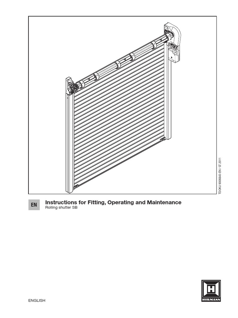 SB-rullaovi EN | PDF | Door | Safety