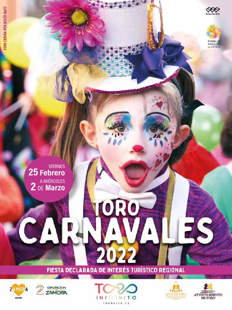 Programa Carnaval Toro 2022 | PDF | Carnaval | Eventos de entretenimiento