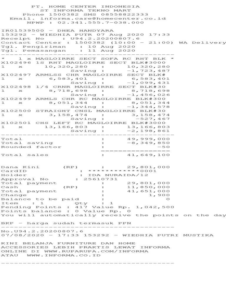 Dhea Handyara - U94.2.20200807.6 | PDF