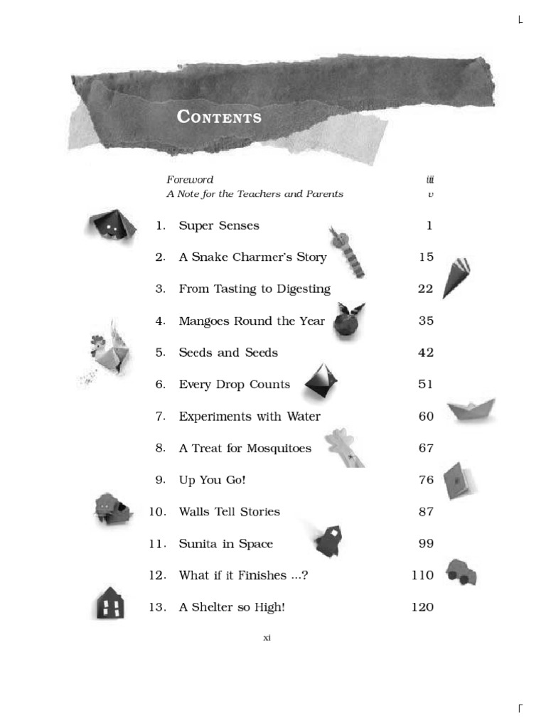 NCERT Class 5 Science | PDF