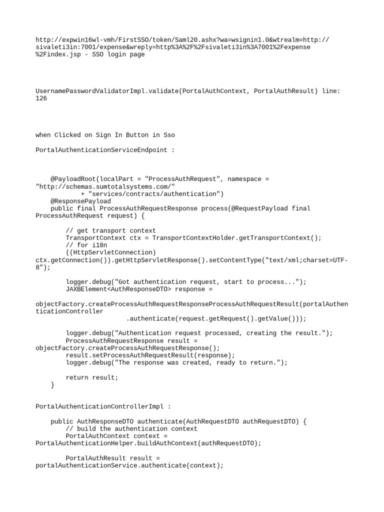 SSOLogin | PDF | Cyberspace | Authentication
