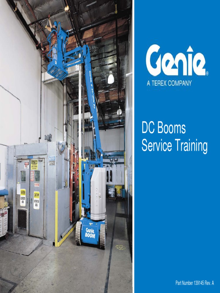 Genie DC Booms Training Manual | PDF | Electric Motor | Vacuum Tube