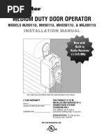 SARGENT Exit Device 80 Series TL 53 - 55 - 56 Installation Instructions ...