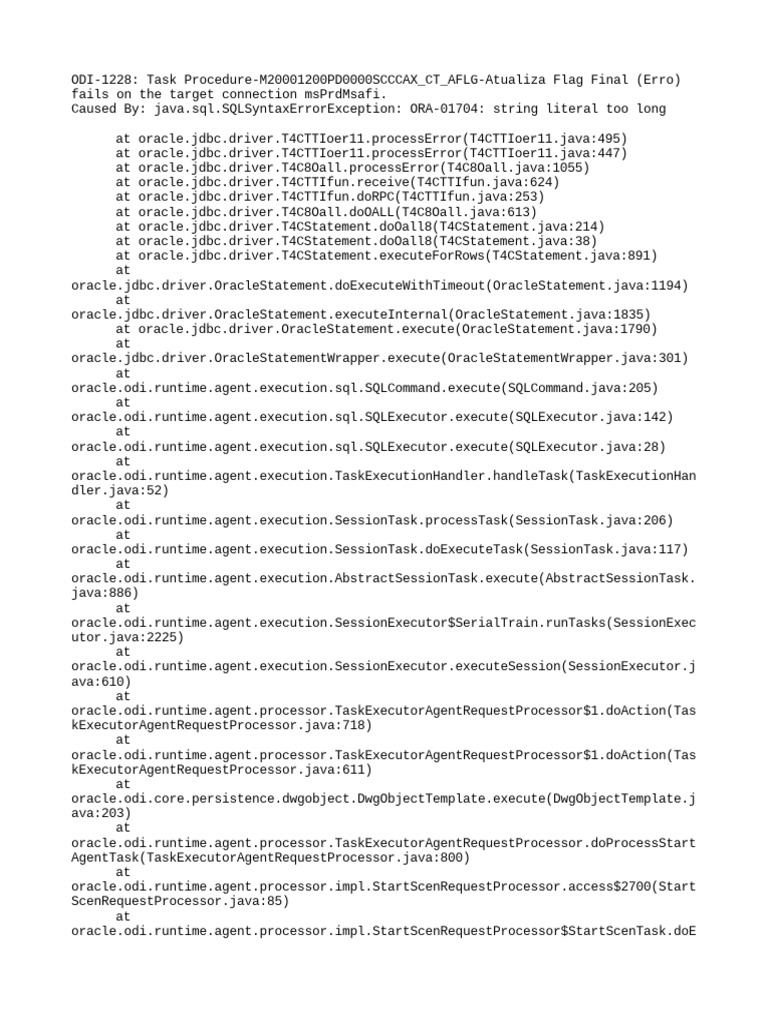 Erro | PDF | Computer Data | Information Technology Management