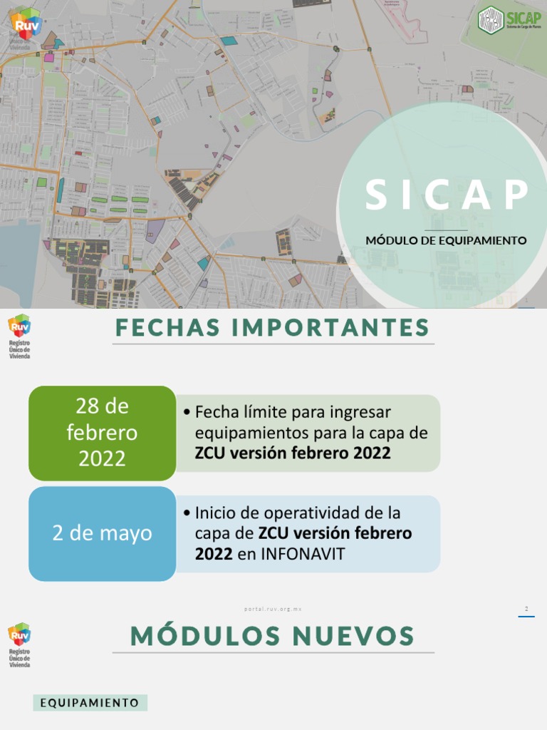 RUV SICAP CAPACITACION MODULO EQUIPAMIENTO v1.0 | PDF | Informática ...