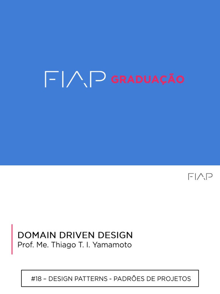 Princípios de Arquitetura de Software e Padrões de Projeto | PDF ...