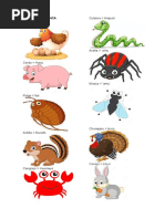 Animales en Xinka | PDF