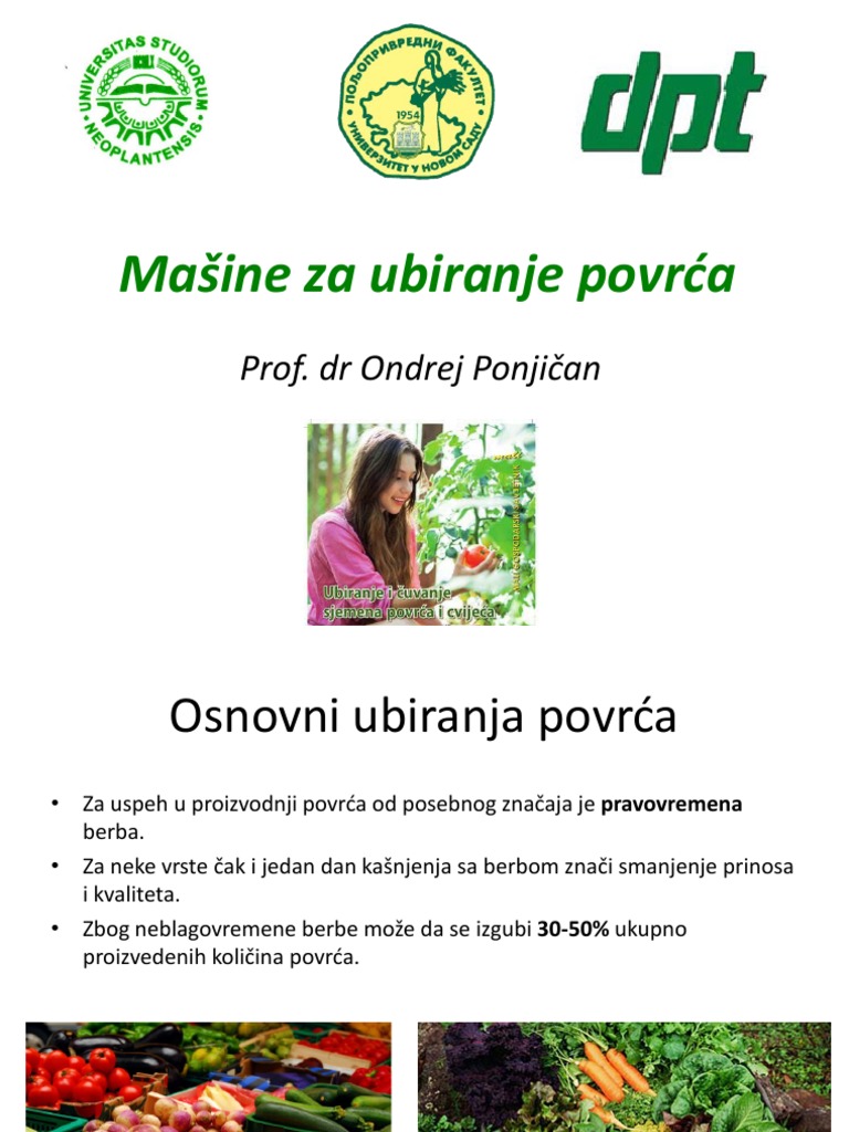 12 Polumehanizovana Berba | PDF