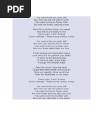 Constantly Lyrics by Hyce, BoyPee & Brown Joel | PDF