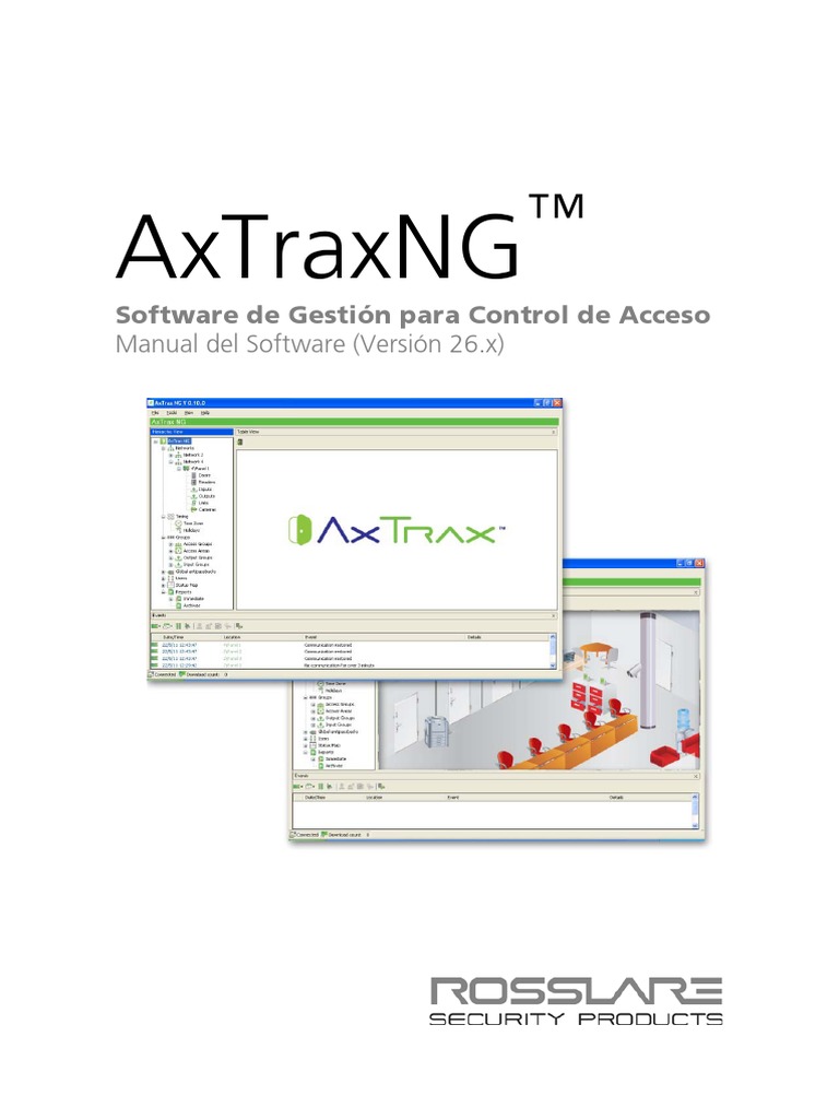 AxTraxNG Manual en Español | PDF | Servidor (Computación) | Modelo ...