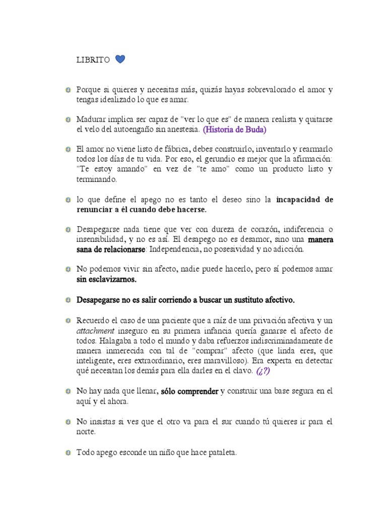 LIBRITO | PDF | Amor