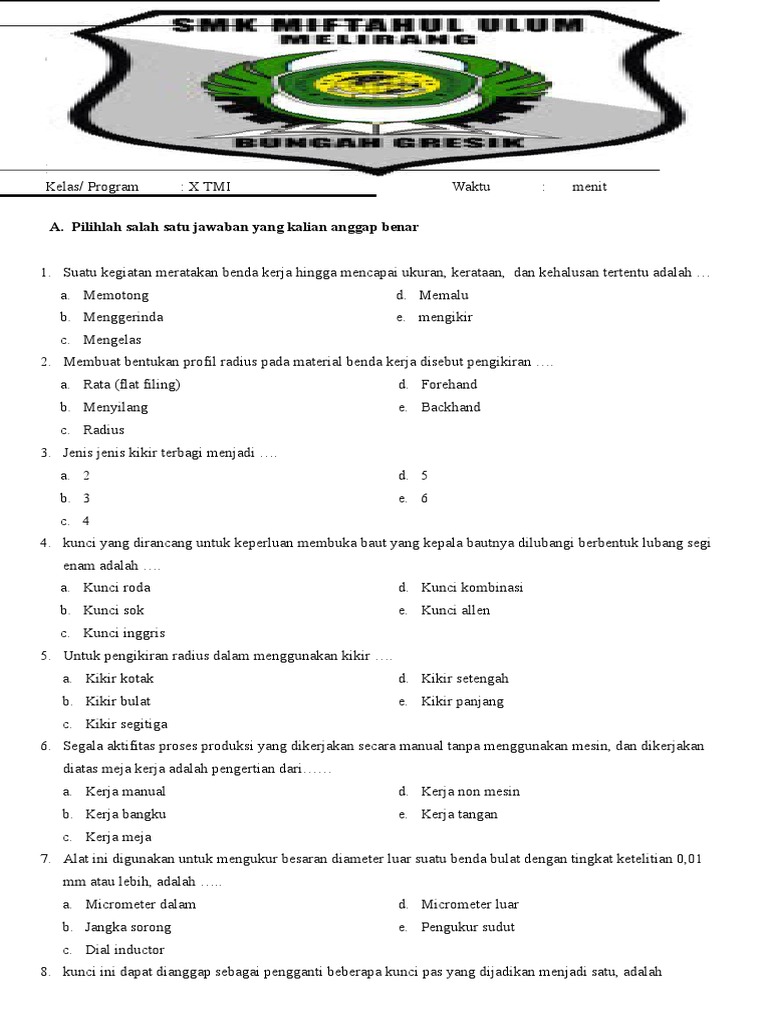 Kerja Bangku | PDF | Metode & Bahan Ajar | Griya & Taman