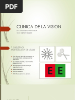 Pruebas Subjetivas | PDF | Optometría | Óptica