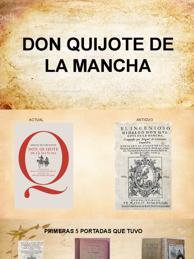 Presentacion de Powerpoint de La Obra de Don Quijote de La Mancha | PDF ...