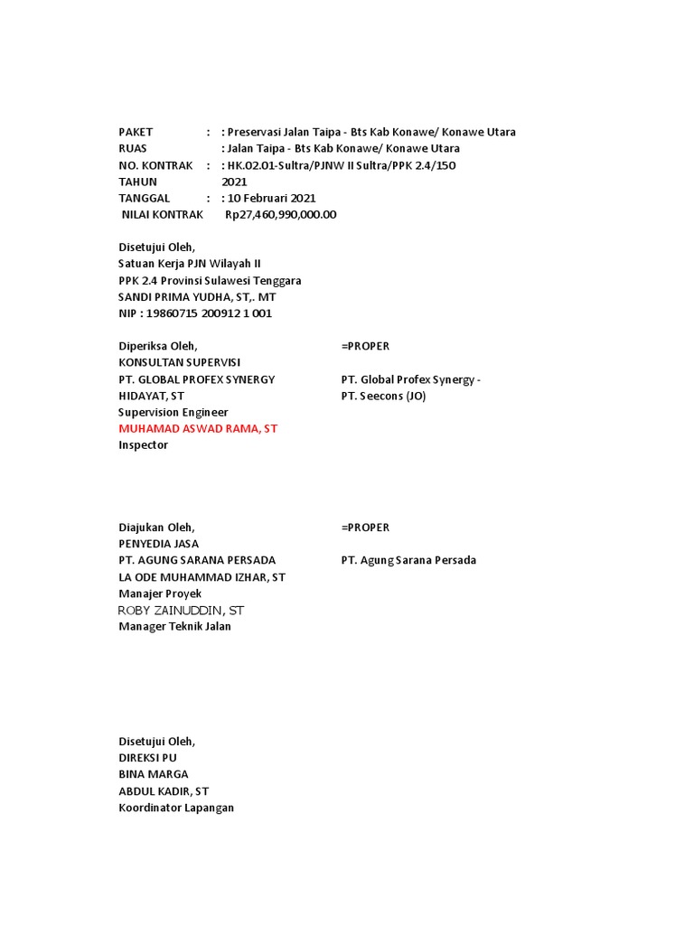 Preventif Final Quantity | PDF