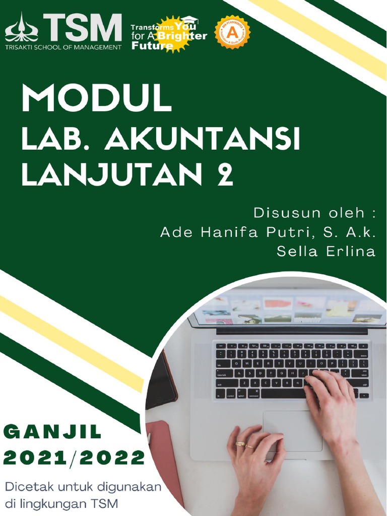 Modul Lab Akuntansi Lanjutan Ii - P 21.22 | PDF | Book Value | Equity ...