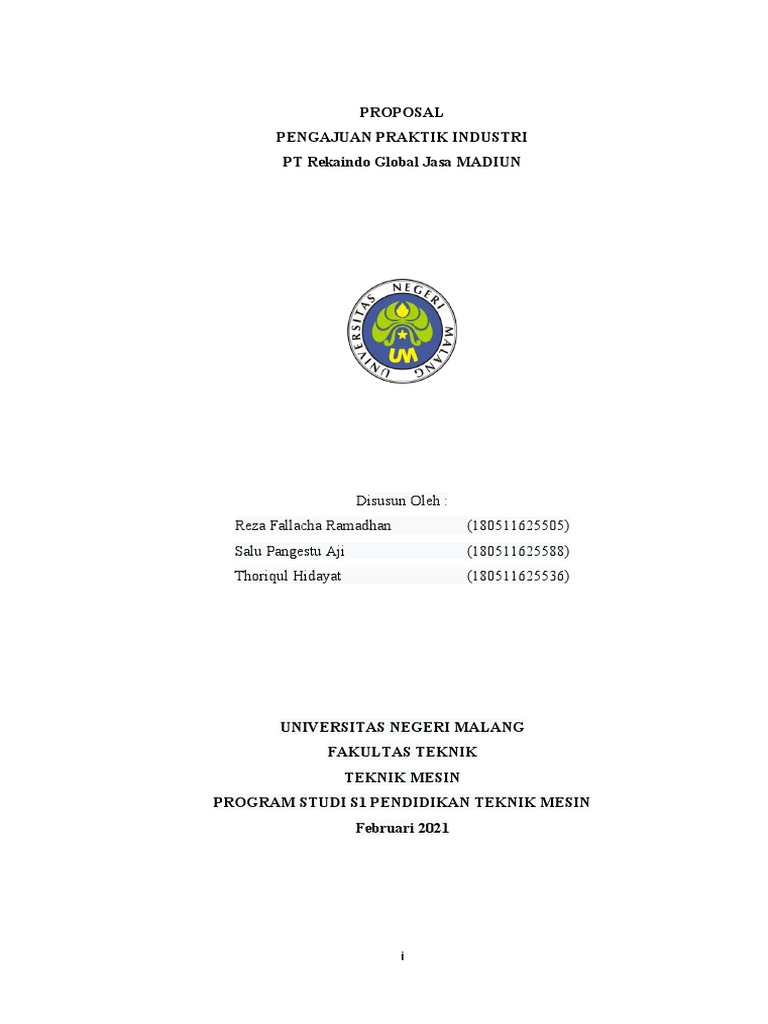 Praktik Industri di PT Rekaindo Global Jasa | PDF | Bisnis | Seni