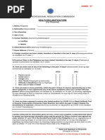 Annex C Application Form and Checklist of Requirements | PDF | Welfare ...