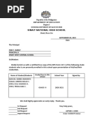 Letter Request Form 137-E. | PDF
