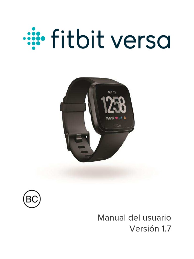 Manual Fitbit | PDF | Reloj inteligente | Windows 10