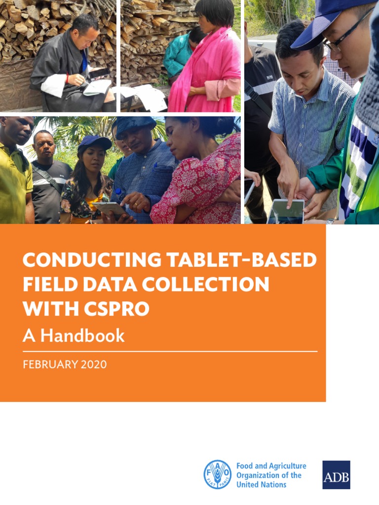 Conducting Tablet-Based Field Data Collection With Cspro: A Handbook | PDF | Computer File ...