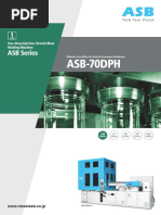 ASB-150 Series Blow Molding Machines | PDF | Mechanical Engineering