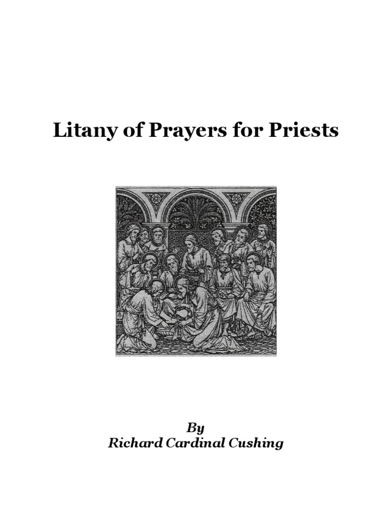 Litany of Prayers For Priests | PDF | Mary, Mother Of Jesus | Catholic ...