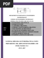 Workshop Technology Notes | PDF | Electric Power Distribution | Direct ...
