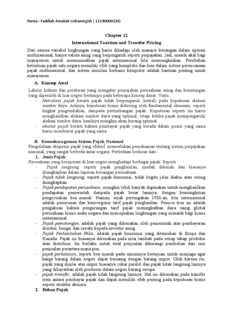 Tugas TM16 - AI - Rangkuman Chapter 12 | PDF