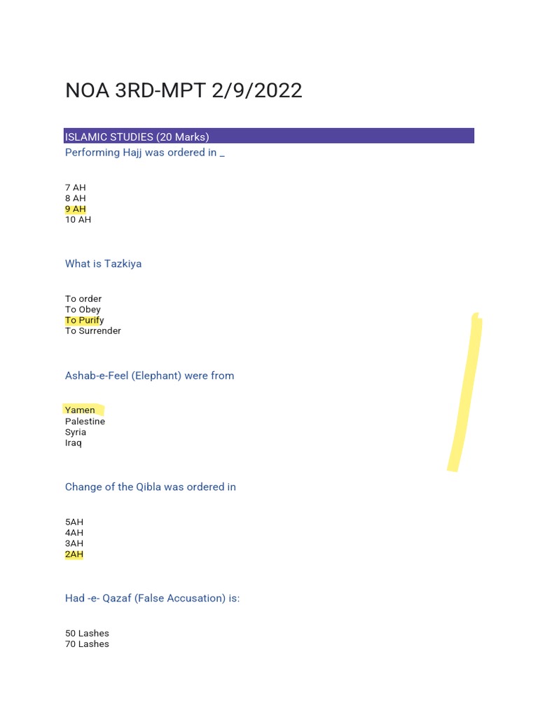 NOA Screening Mock 3 With Key (Sardarnouman) | PDF | Triangle | Angle