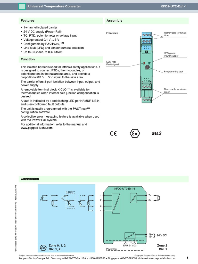 KFD2 UT2 Ex1 1 - 3 | PDF | Thermocouple | Computer Engineering
