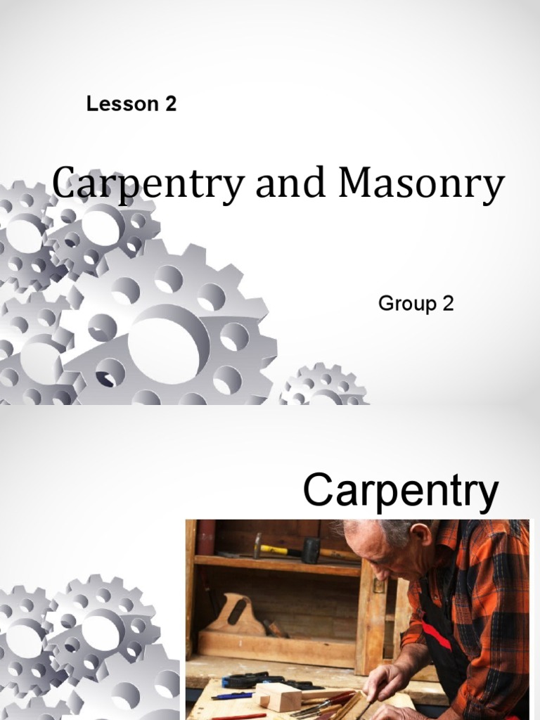 Carpentry and Masonry | PDF | Carpentry | Concrete