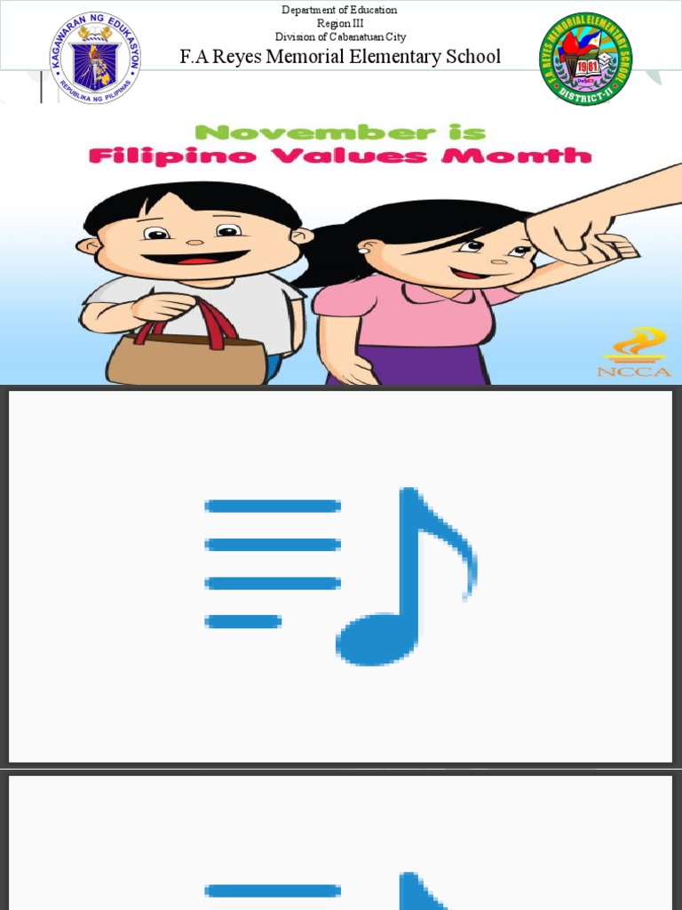 Filipino Values Month | PDF