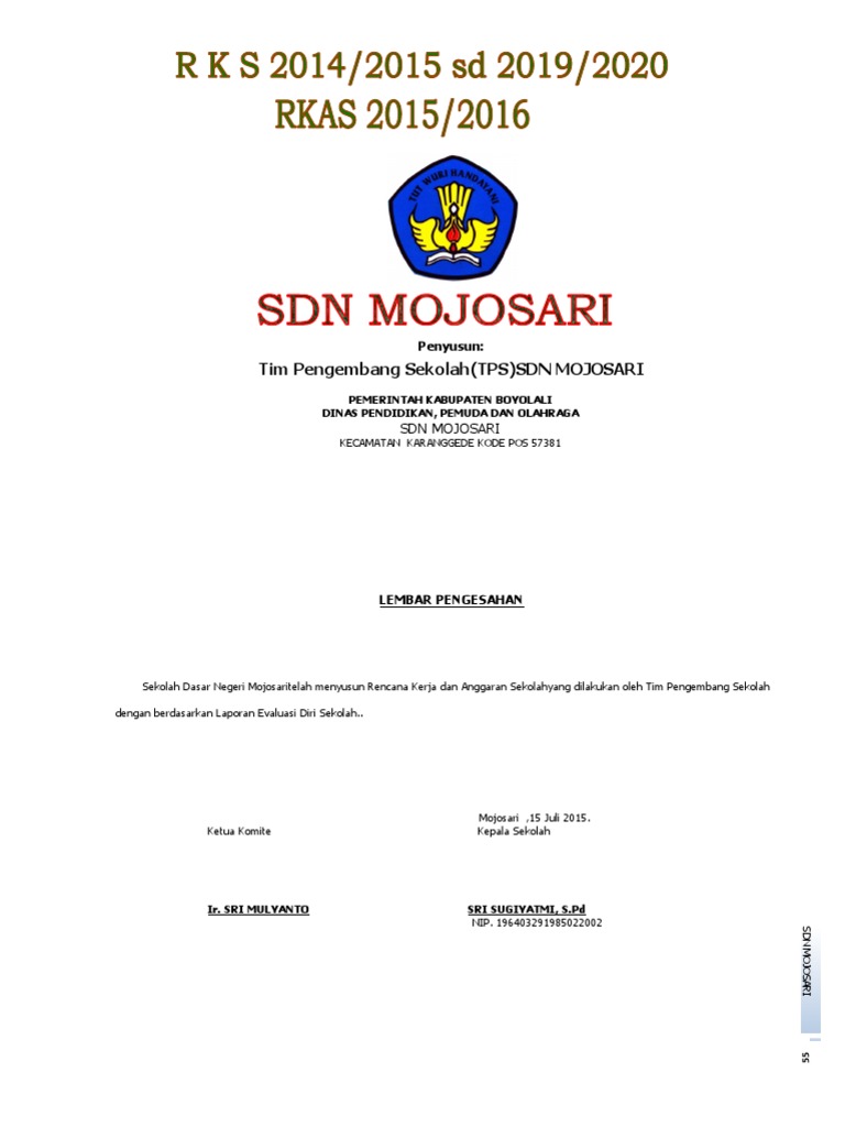 Profil & Eds-Sdn Mojosari | PDF