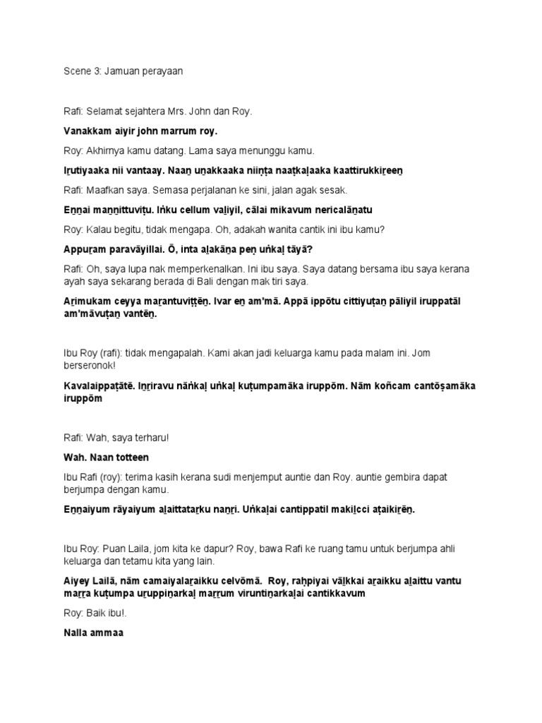 Main Peranan 2 (Perayaan) | PDF