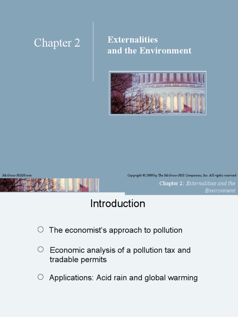 Externalities and The Environment | PDF | Externality | Taxes