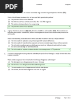 Ap Bio Ap Classroom MCQ Unit 6 Answers | PDF