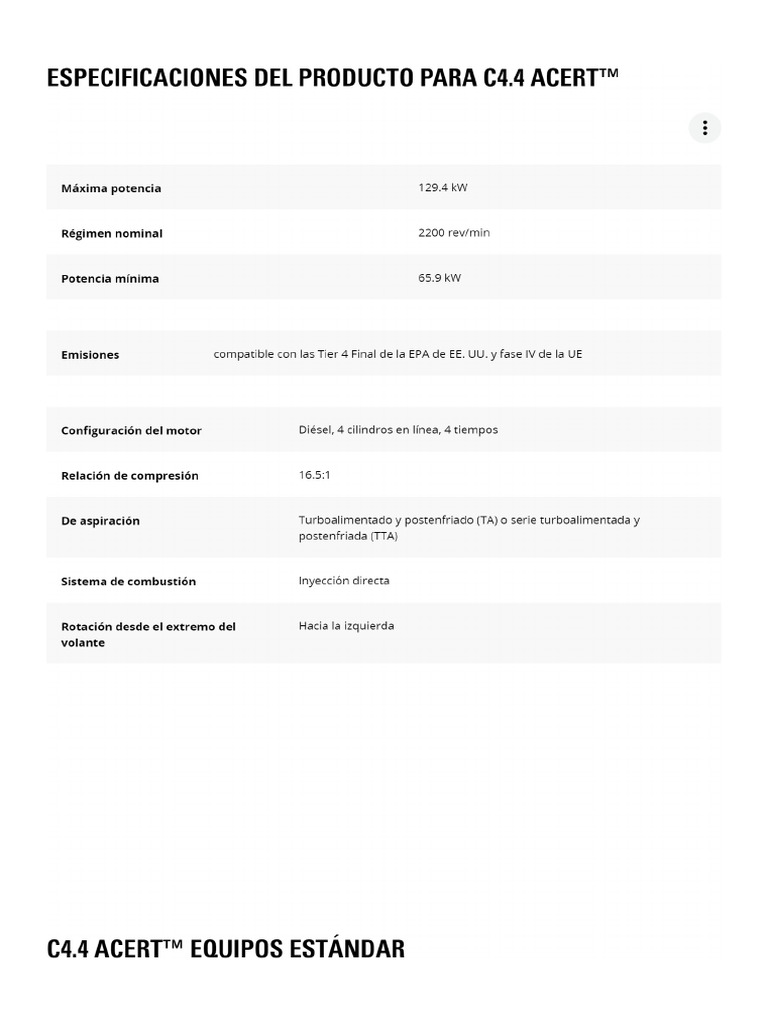 C4 4 Acert™ Pdf
