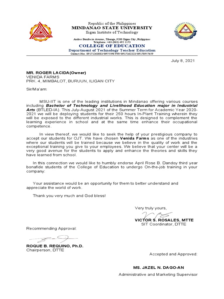 Mindanao State University: College of Education | PDF | Behavior ...