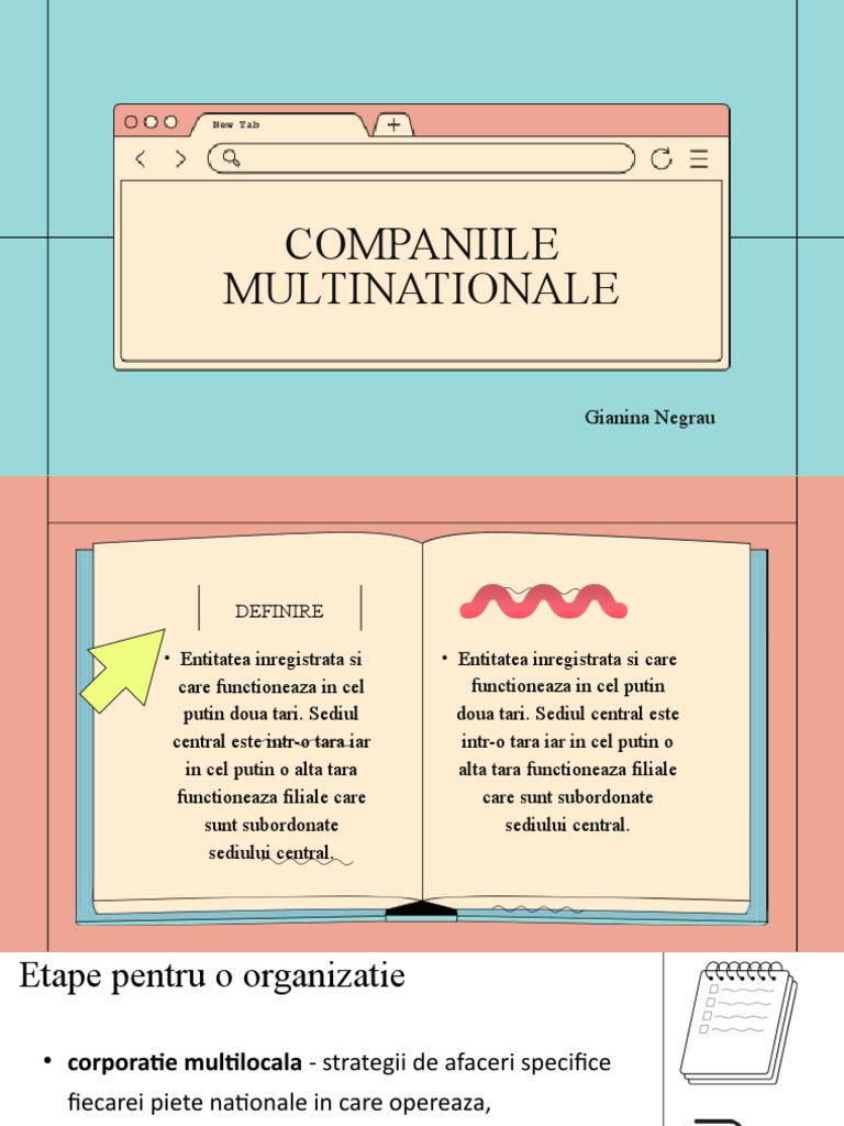 Companiile Multinationale: Gianina Negrau | PDF