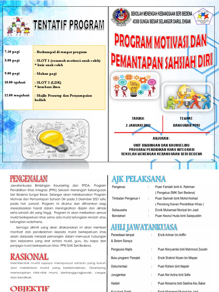 Buku Program Motivasi 2022 | PDF