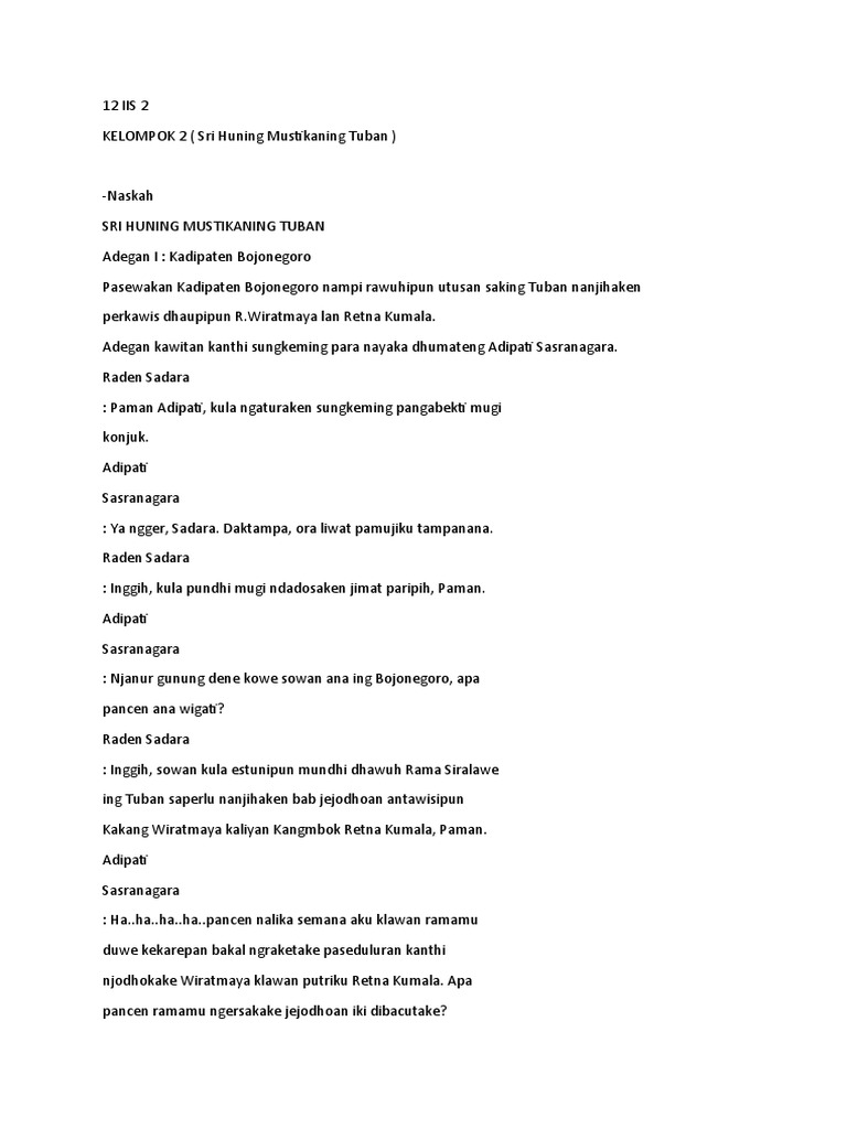 Kelompok 2 (12 Iis 2) | PDF