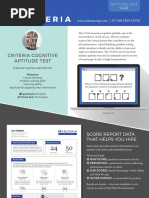 Free Criteria Cognitive Aptitude Test Practice CCAT | PDF