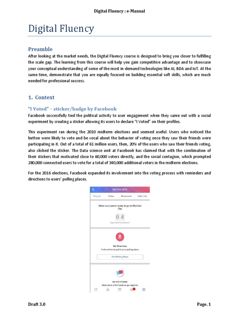 Digital Fluency - Skill Development Programme | PDF | Big Data | Data ...