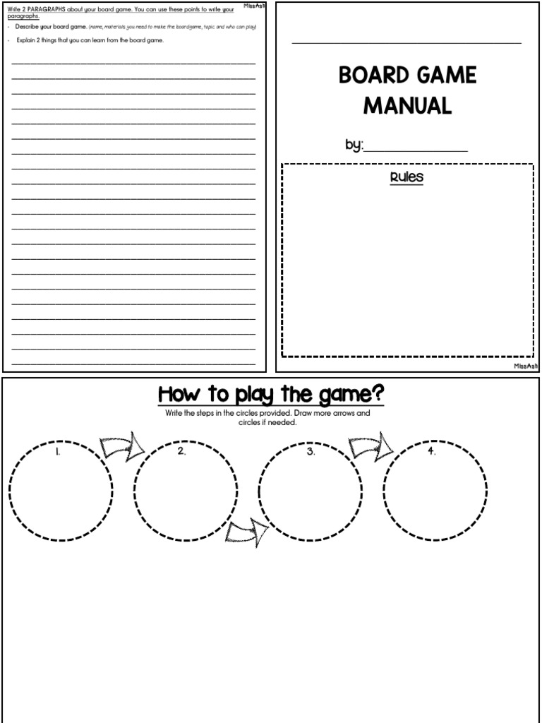 Board Game Manual: By: Rules | PDF | Games & Activities