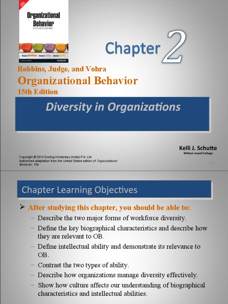 Organizational Behavior: Diversity in Organizations | PDF | Employment ...