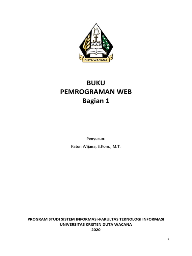 Teori Pemrograman Web | PDF | Seni | Komputer